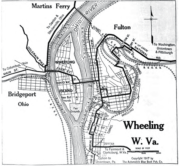 U.S. Route 40 - Wheeling