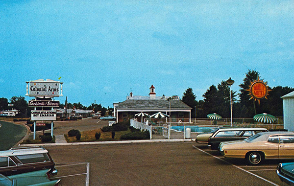 U.S. Route 40 - Friendship Motor Inn (Colonial Arms Motel)
