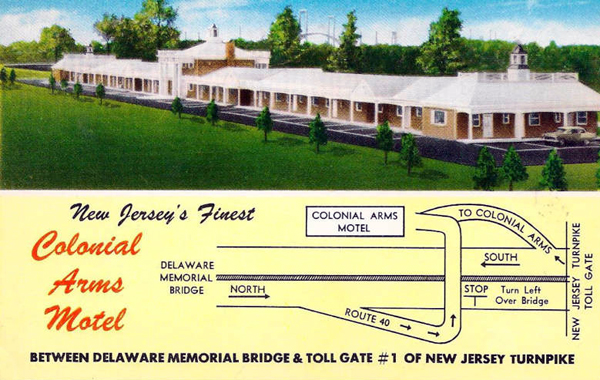 U.S. Route 40 - Friendship Motor Inn (Colonial Arms Motel)