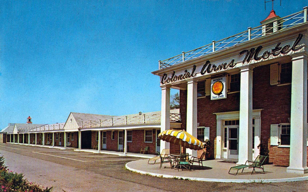 U.S. Route 40 - Friendship Motor Inn (Colonial Arms Motel)